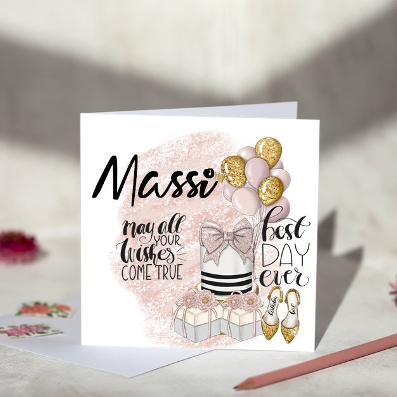 happy-birthday-massi-may-your-wishes-come-true-greeting-card-etsy