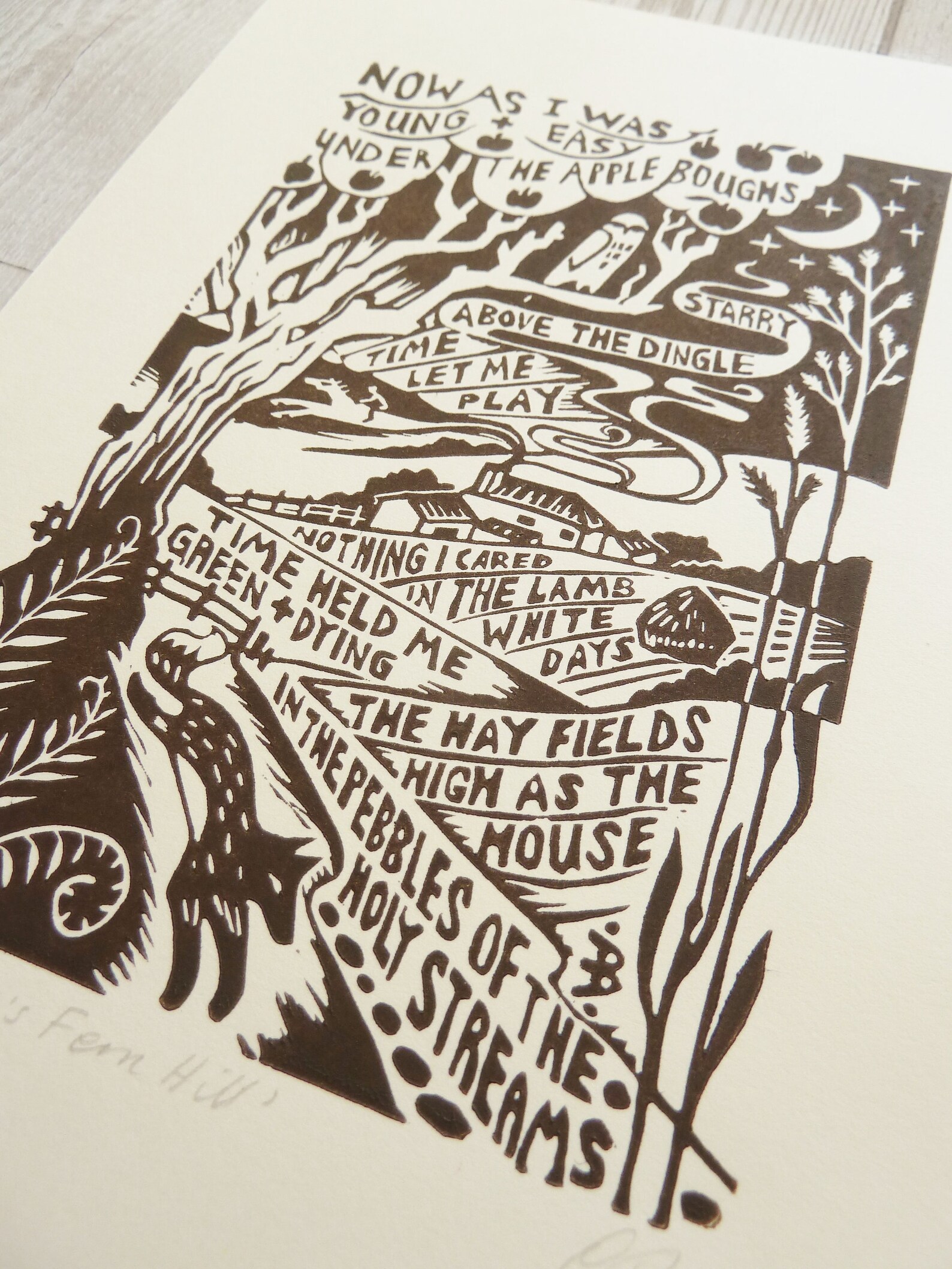 Dylan Thomas's Fern Hill. Fern Hill. Literature. Welsh Poem. Poetry ...