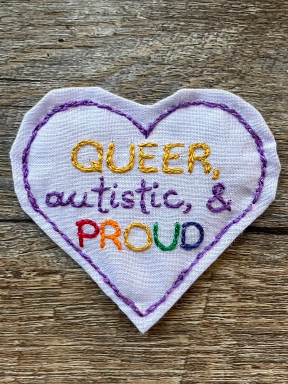 Queer Autistic and Proud. Made to Order. Neurodivergent - Etsy
