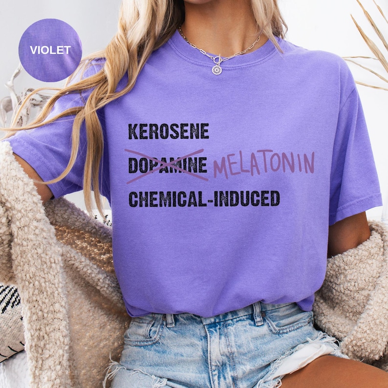 Comfort Colors® 2.0 Song Lyrics Shirt Featuring Kerosene Melatonin and ...