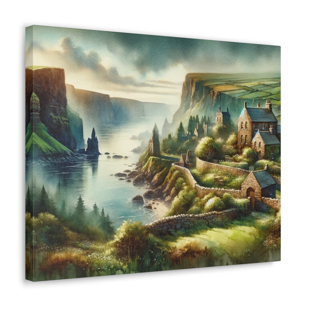 Irish Idyll Canvas Gallery Print - Etsy