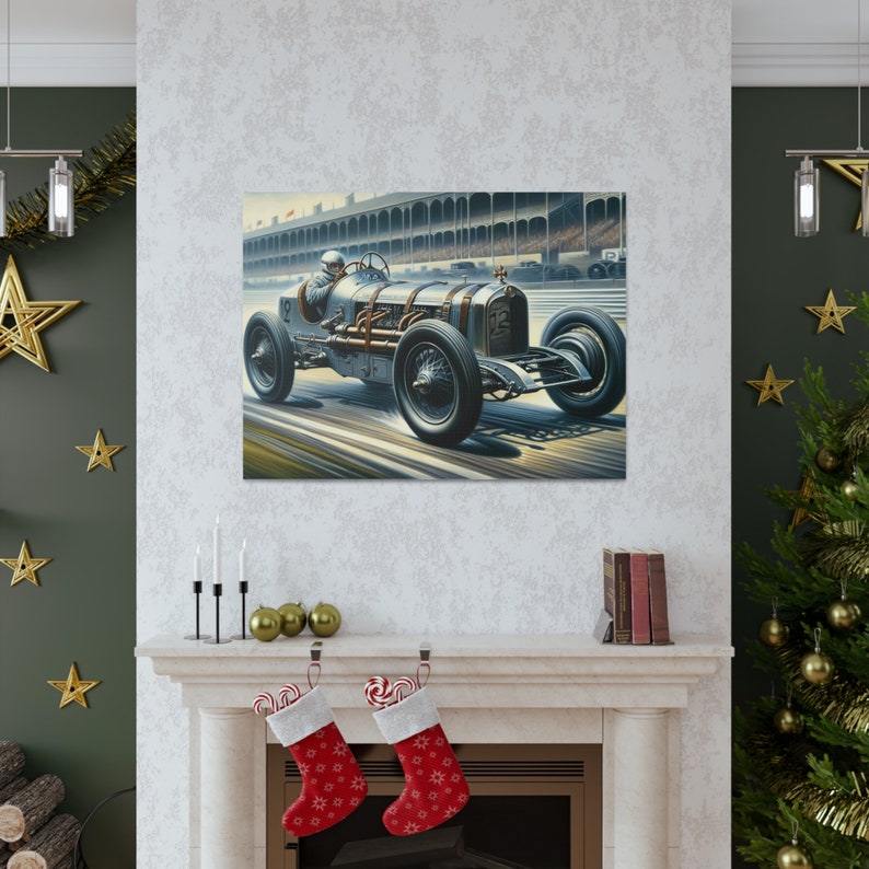 Roaring Twenties the Vintage Racing Car's Legacy Canvas Print - Etsy