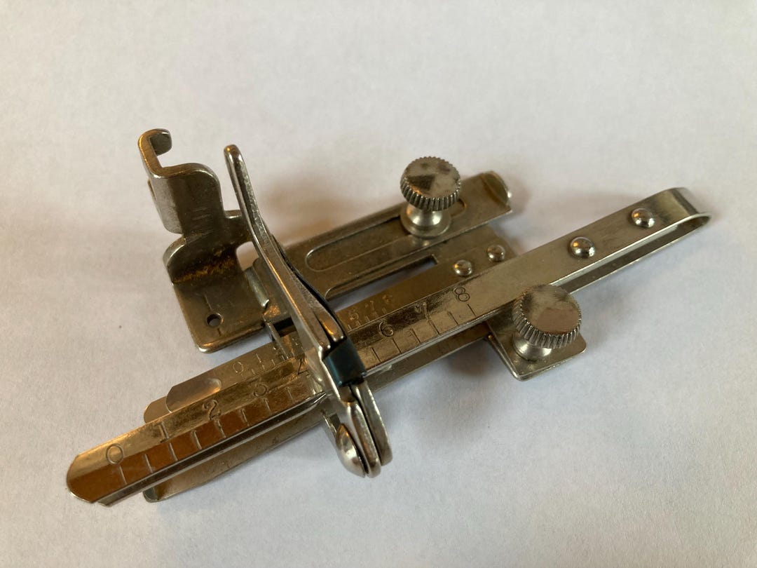 Vintage Singer Sewing Machine Attachment: Low Shank Tucker SIMANCO ...