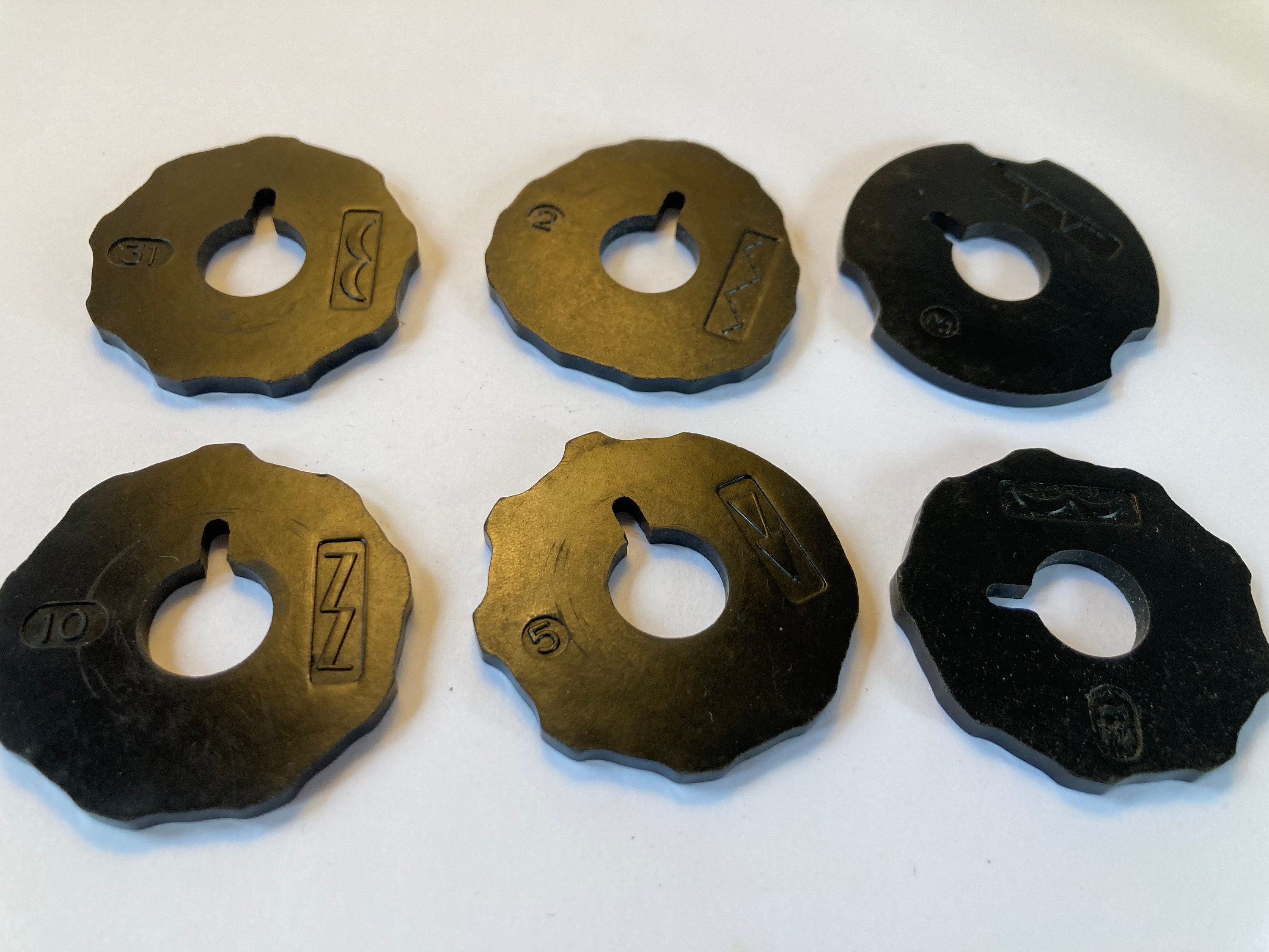 Vintage Singer Sewing Machines: Type A Flat Fashion Cam Discs - Your ...