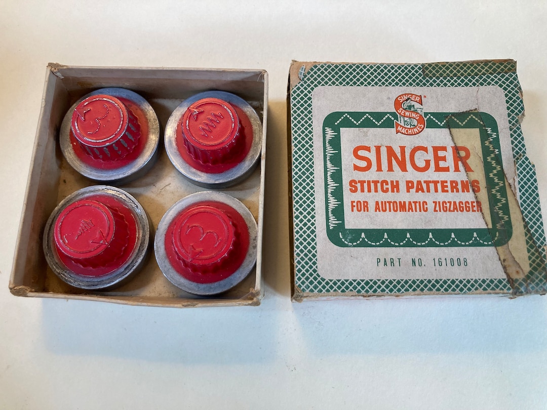 Vintage Singer Sewing Machines #161008 Stitch Patterns for Automatic ...