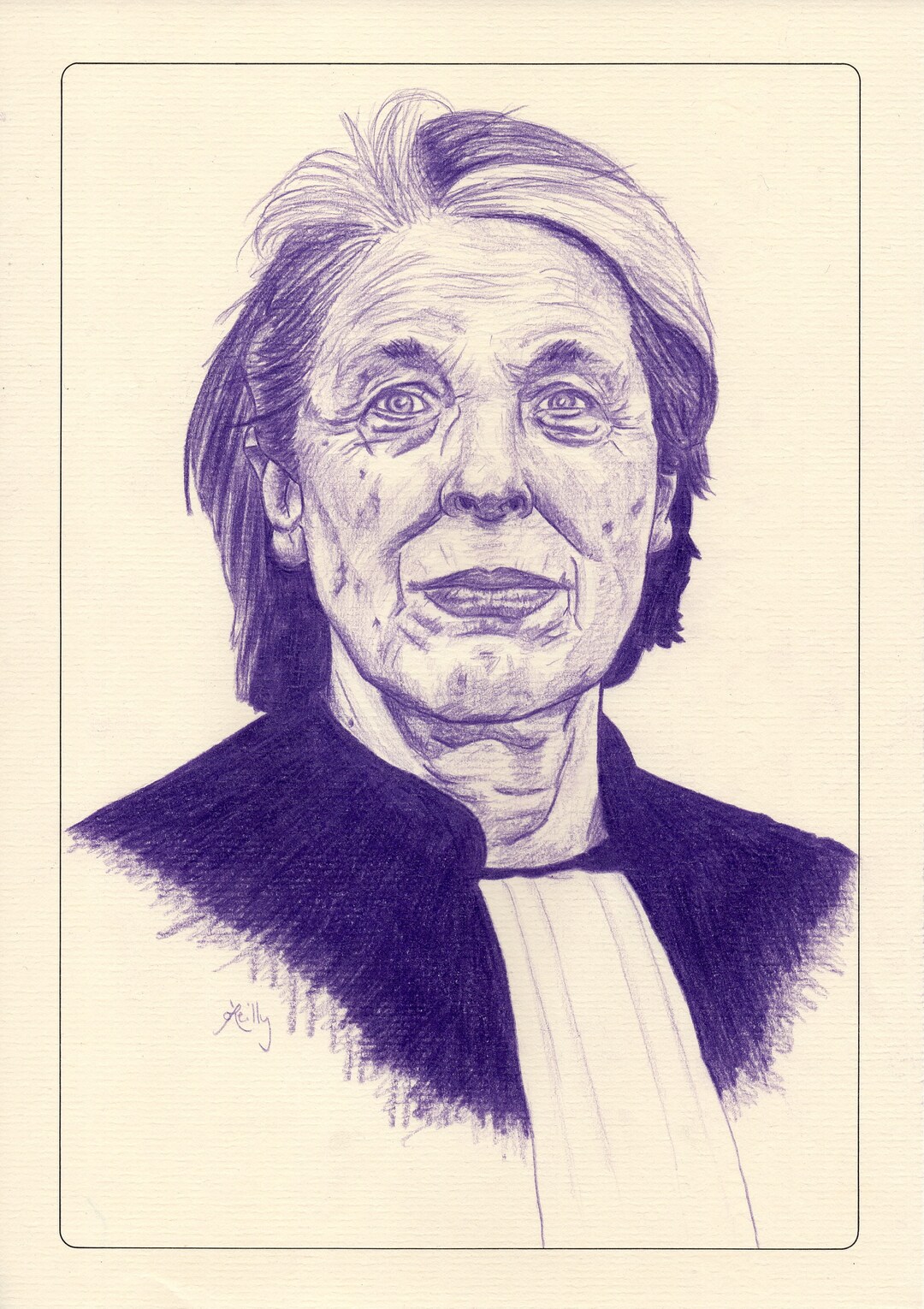 Original Portrait of First Female Chief Justice of Ireland, Susan ...