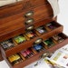 DMC Wooden Collectors Box Includes 1x Skein of All 500 Stranded Cotton ...