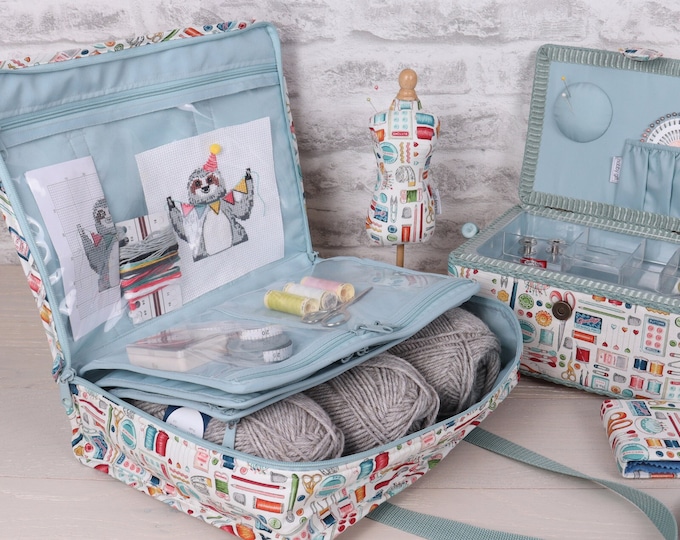 Hobbygift Project / Craft Bag: All-in-one Soft Sewing Notions, Crochet ...