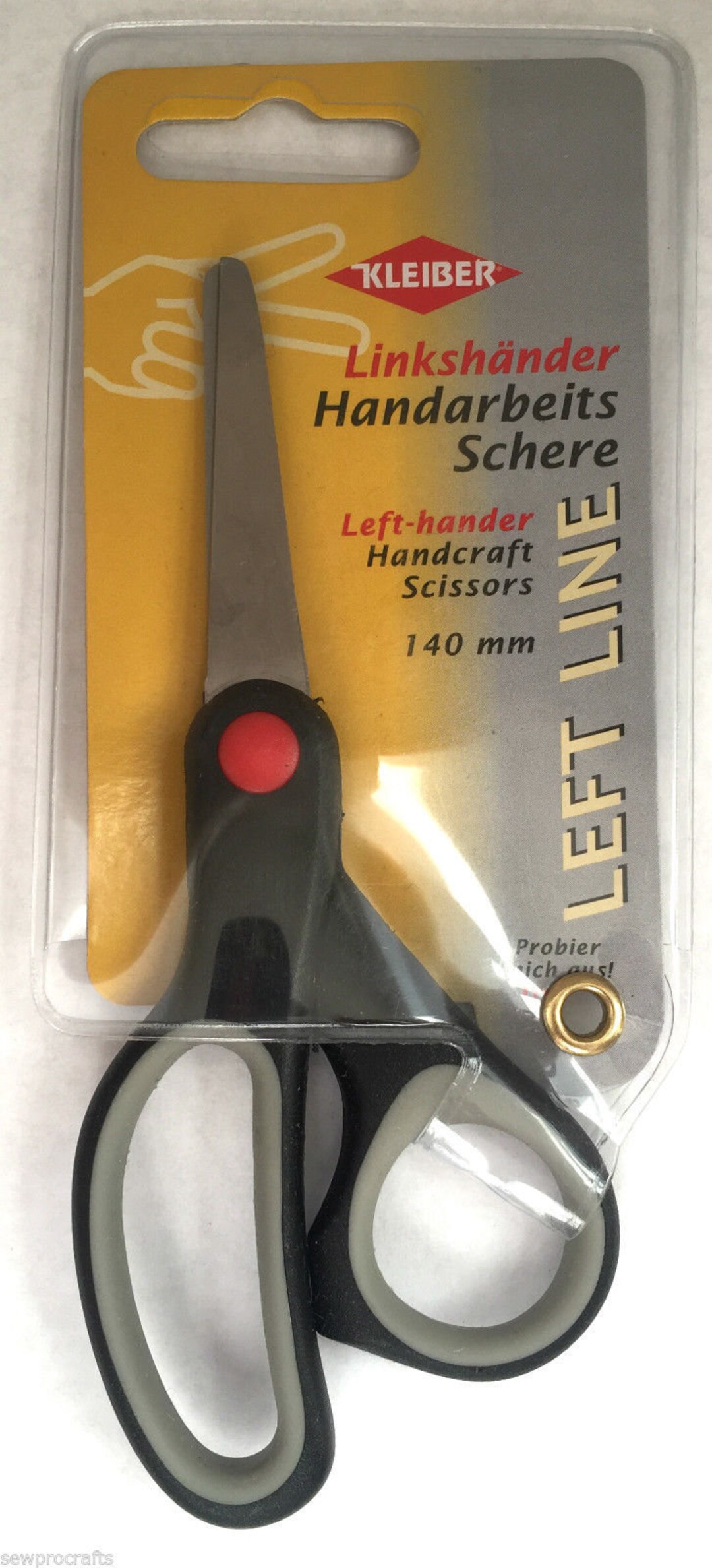 Kleiber 140mm Left Handed Stainless Steel Multi Purpose Scissors ...