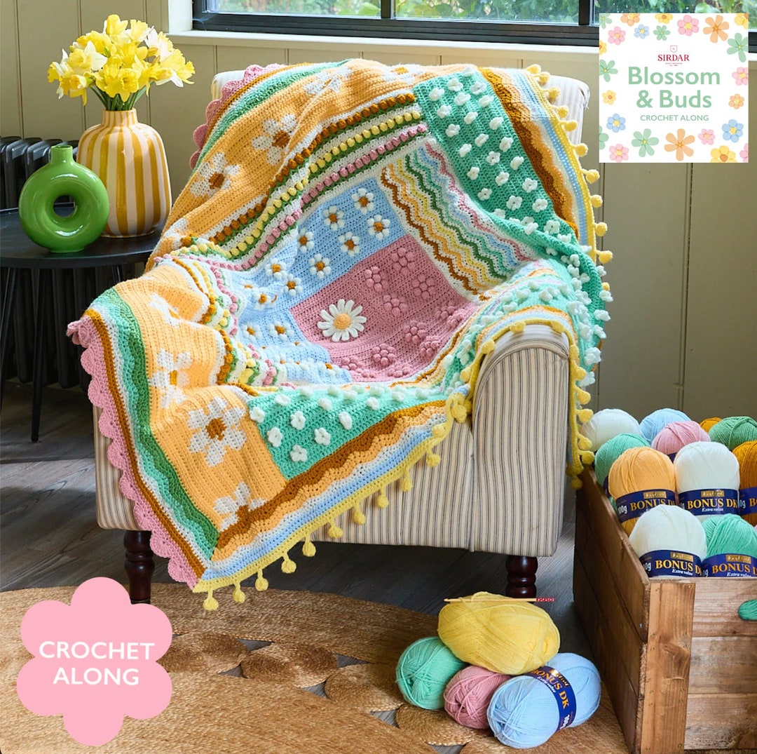 Sirdar Blossom & Buds Spring 2024 - Crochet Along Yarn Pack ONLY - Etsy