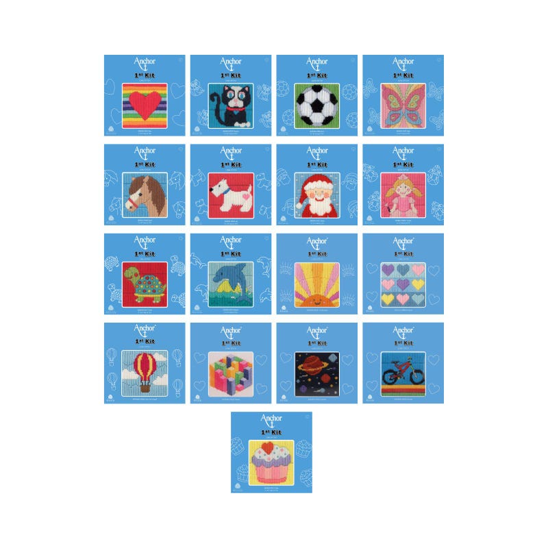 Wool Long Stitch Kits - Etsy UK