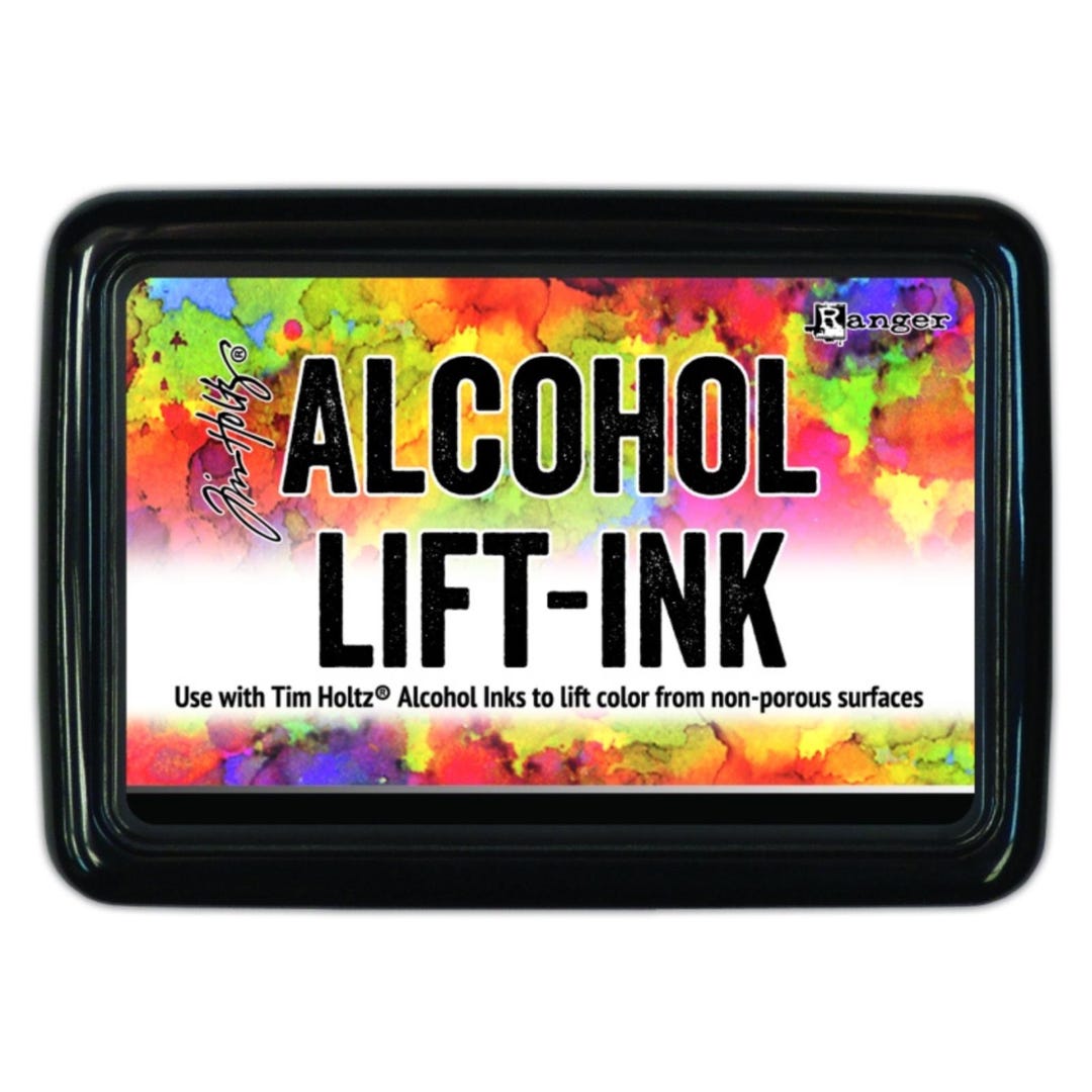Tim Holtz Ranger Alcohol Lift-ink Pad - Clear Ink Lift Colour - MPN ...