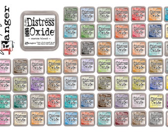 Ranger Ink Tim Holtz Distress Ink Pads Mini Ink Kit Sixteen - Etsy