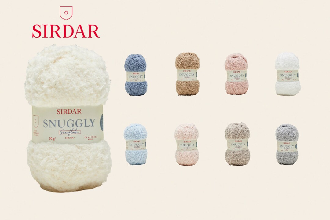 Sirdar Snowflake Chunky 50g Wool All Colours - Chunky Knitting Crochet ...