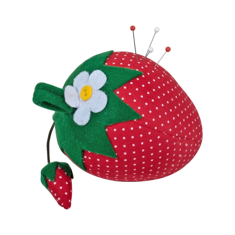 Strawberry Pincushion - Etsy
