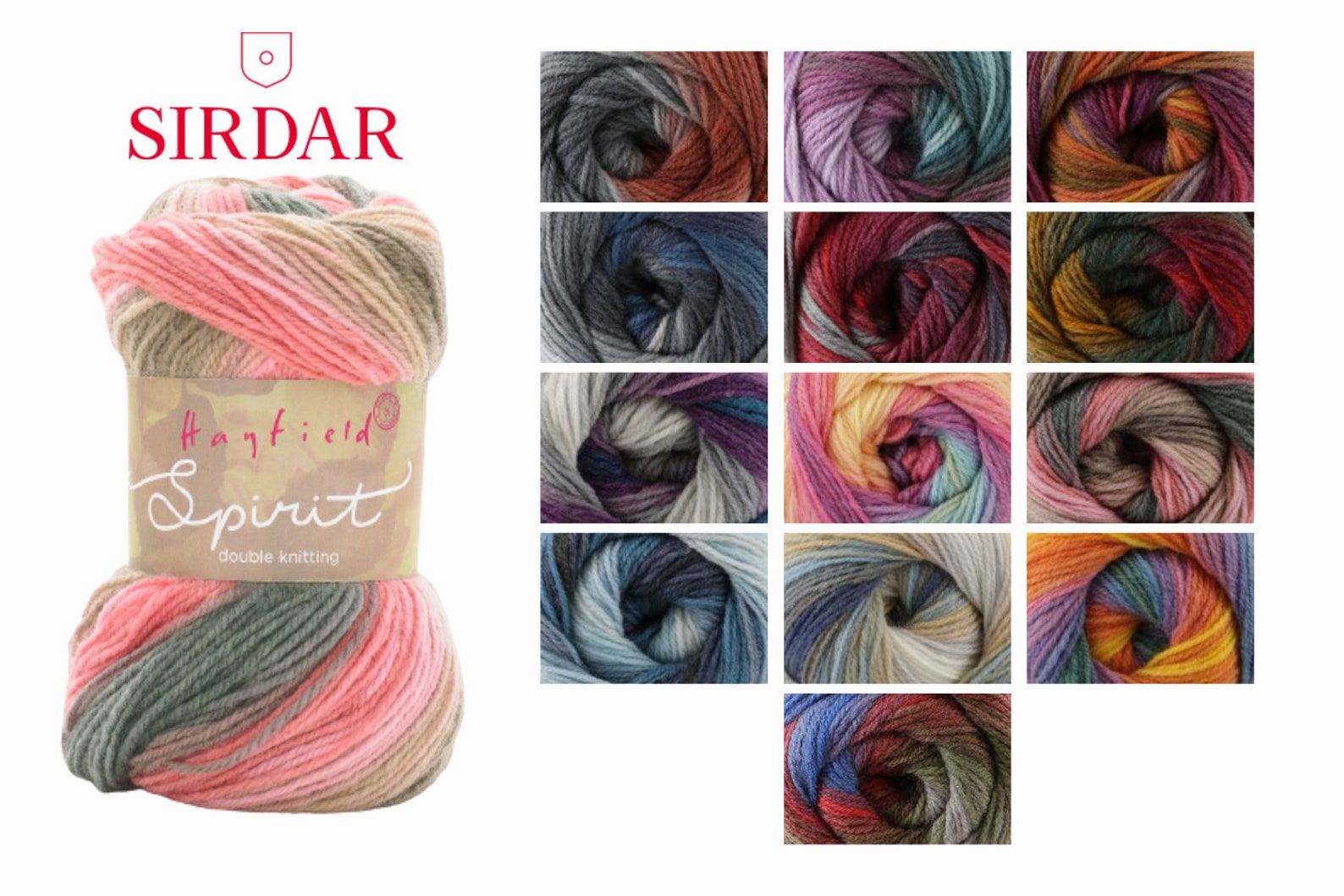 Sirdar Hayfield Spirit DK 100g Double Knitting Crochet - Etsy