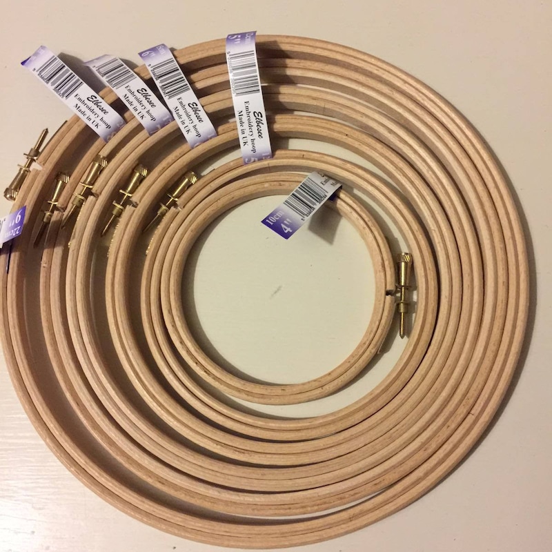 Large Embroidery Hoop 12 - Etsy UK