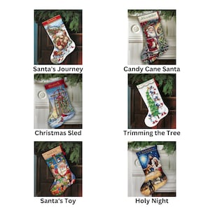 Dimensions Counted Cross Stitch Kit: Stockings Christmas Crafts DIY ...