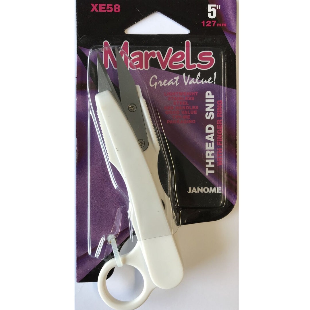 Janome 5" Thread Ripper Seam Cutter Scissors Quick Clips Craft Snip ...