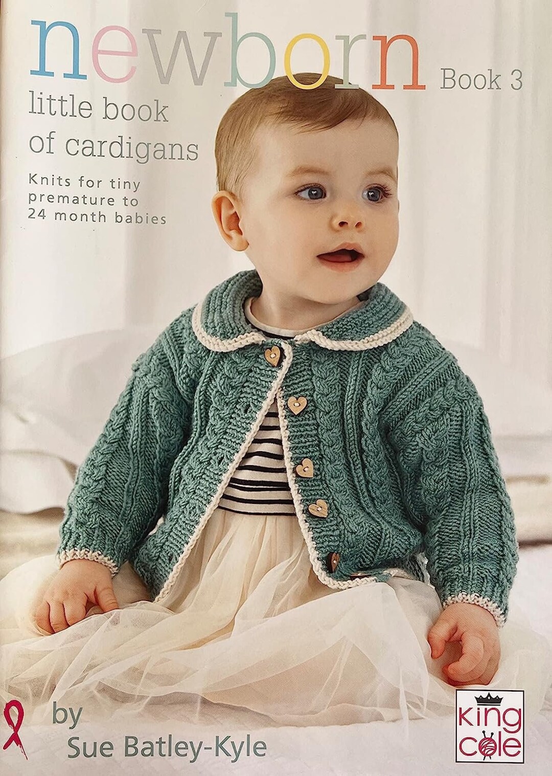 King Cole Knitting Book Newborn - Little Book of Cardigans - Baby ...