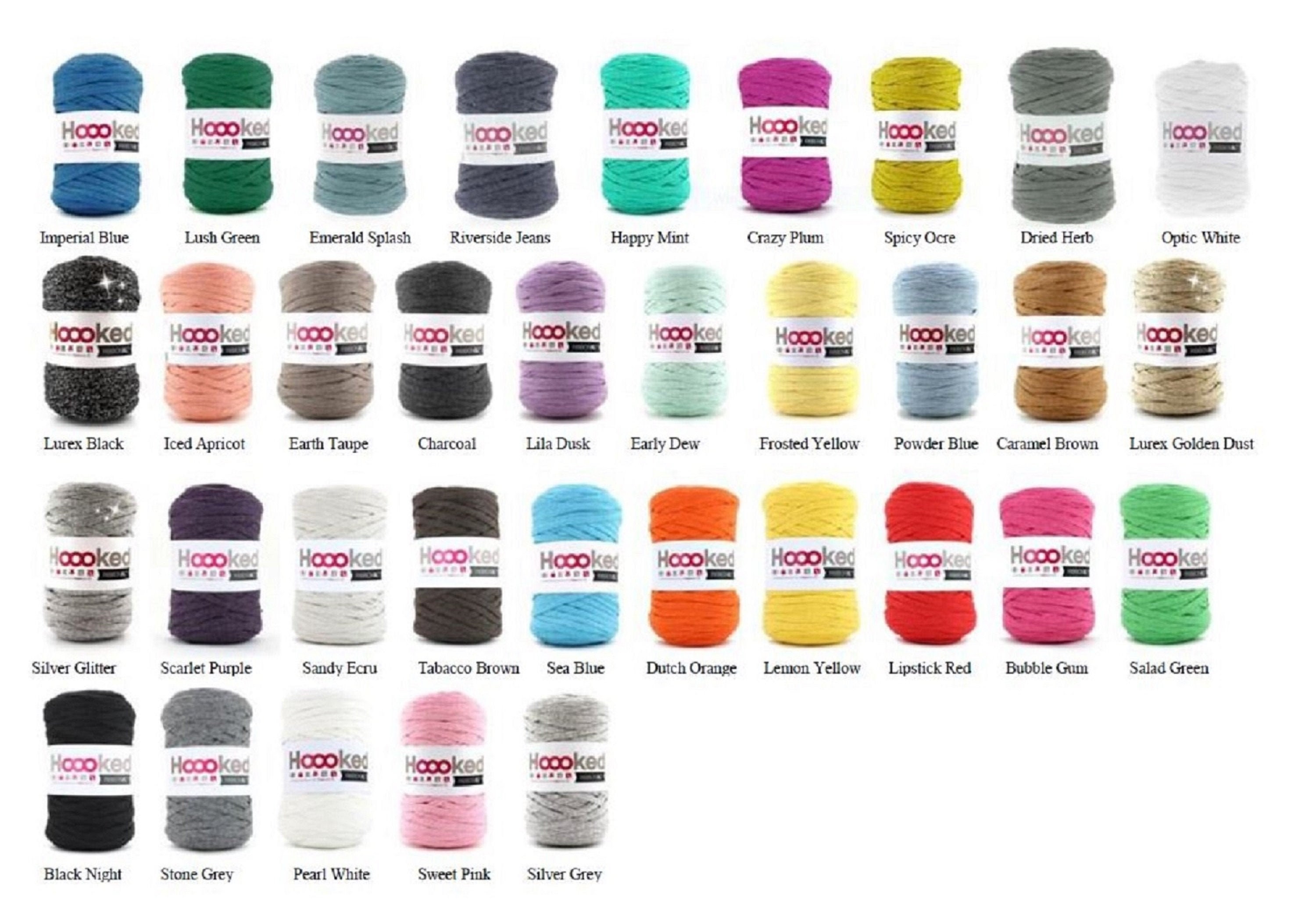 Hoooked Ribbonxl 250g Recycled Chunky Yarn Cotton Crochet | Etsy UK