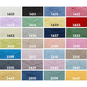 King Cole Cherish & Cherished DK Double Knit Wool 100% Acrylic Self ...