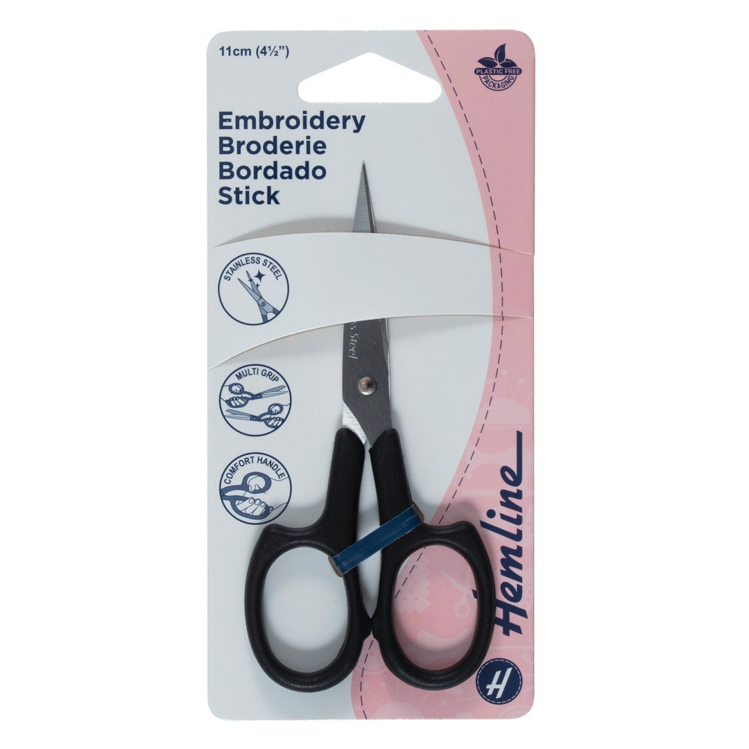 Hemline Small Embroidery Scissors - 4.5