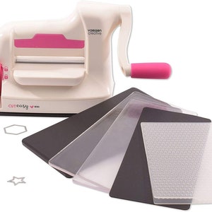 Vaessen Creative Mini Embossing and Cutting Machine Starter Kit - Etsy