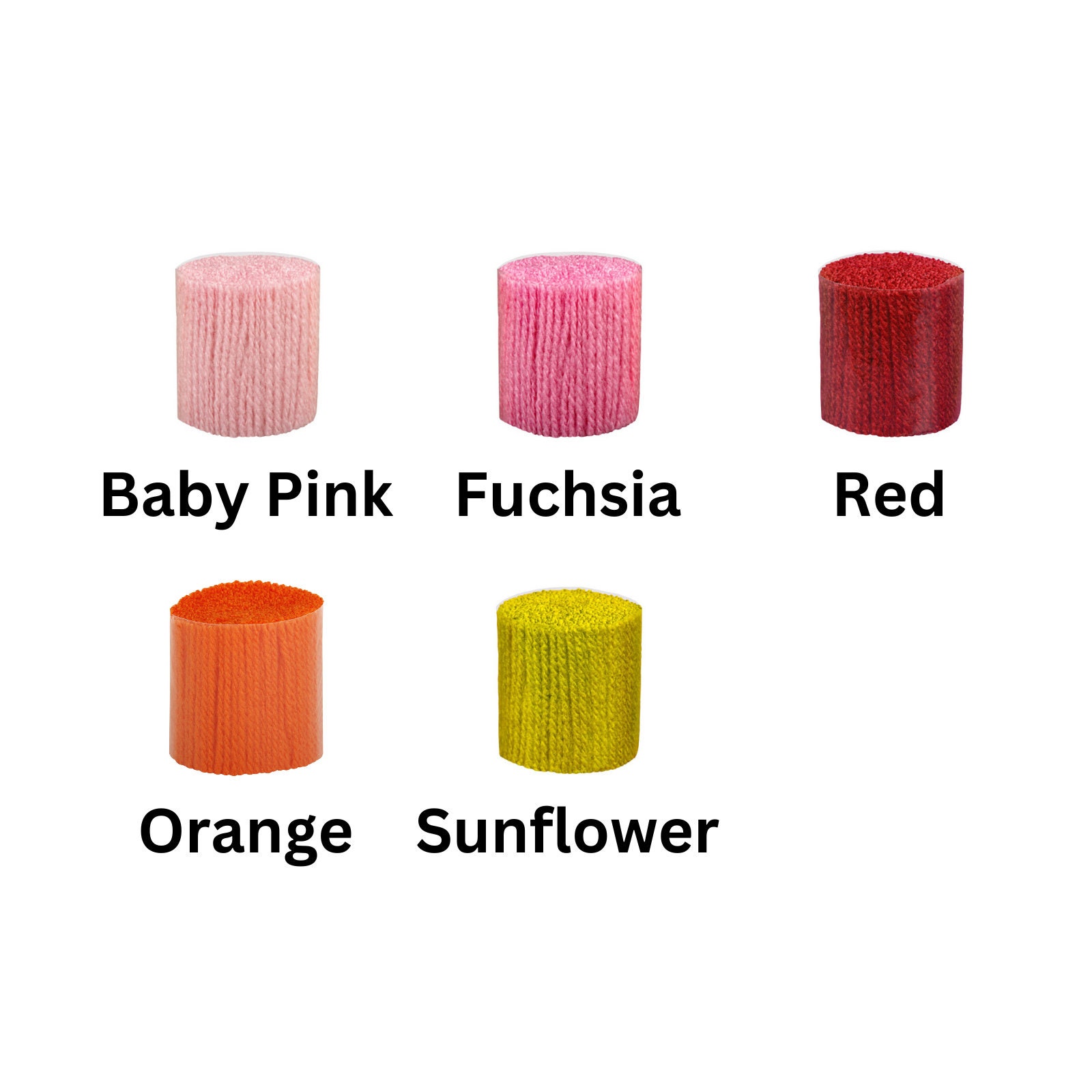 Trimits Latch Hook Yarn 5.5cm All Colours Rug Making Crafts Yarn DIY ...