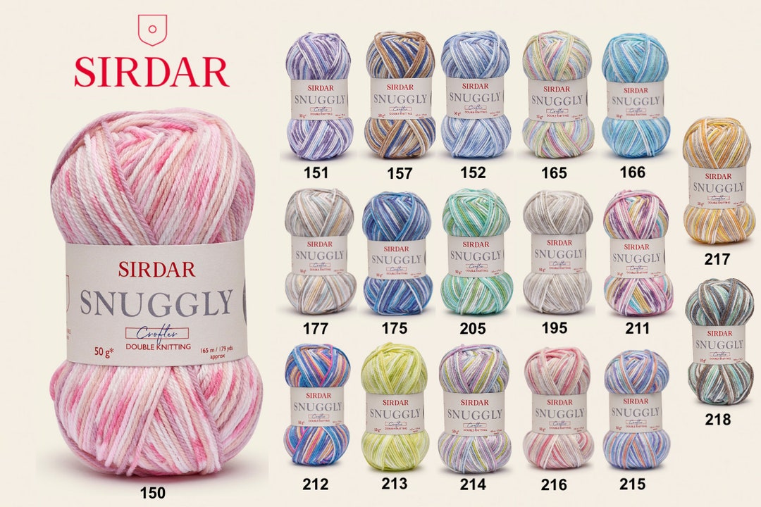 Sirdar Snuggly Crofter DK 50g Wool - Baby Soft Fair Isle Effect ...