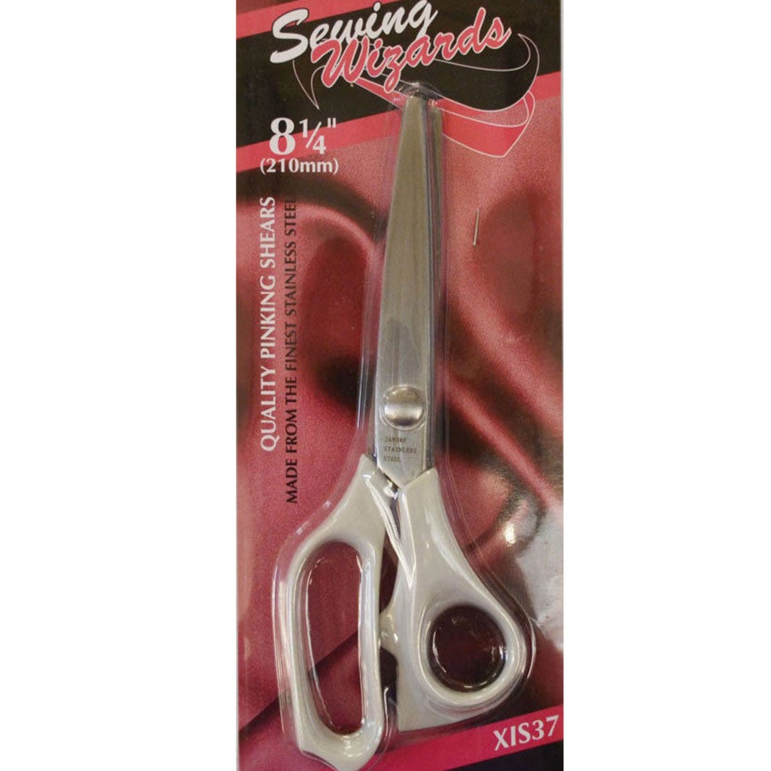 Janome Pinking Shears Zig Zag Scissors Serrated Dressmaking 8.25