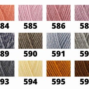 Sirdar Bonus DK 100g Yarn Colours DK Double Knit Knitting - Etsy