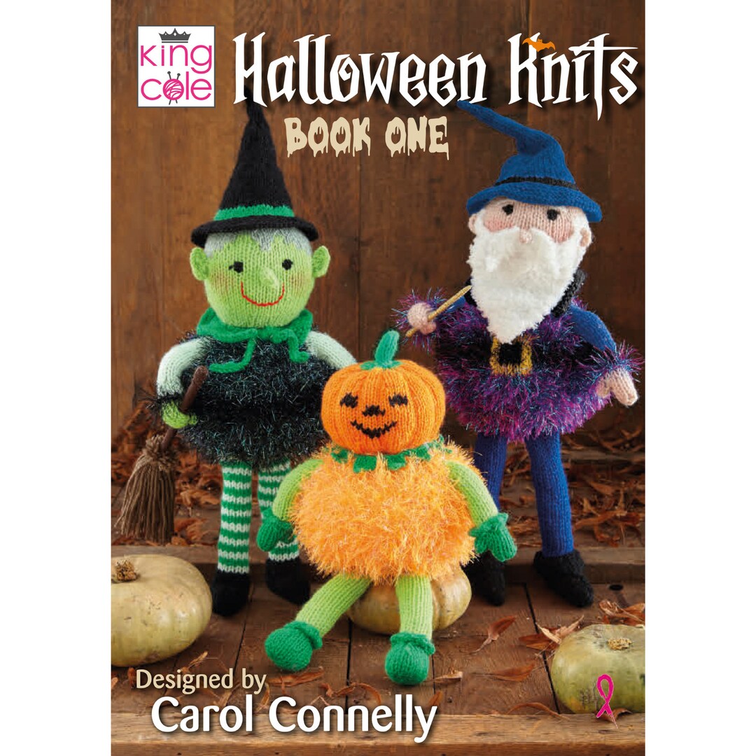 King Cole Knitting Book Halloween Knits - Book 1 - Witch - Wizard ...