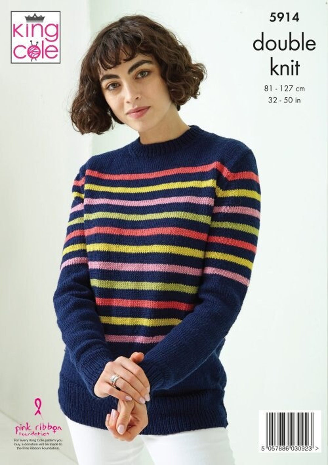 King Cole Pattern Sweater & Cardigan Knitted in Luxury Merino DK 5914 ...