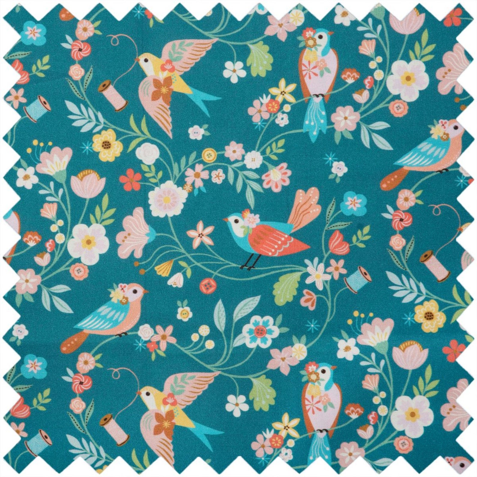 Hobbygift Tape Measure Appliqué Bird Aviary - Sewing - Haberdashery ...