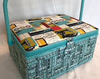 Large sewing box | Etsy
