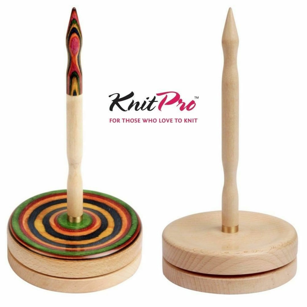 Knitpro Wooden Yarn Butler Dispenser - Choice of 2 Designs: Signature ...