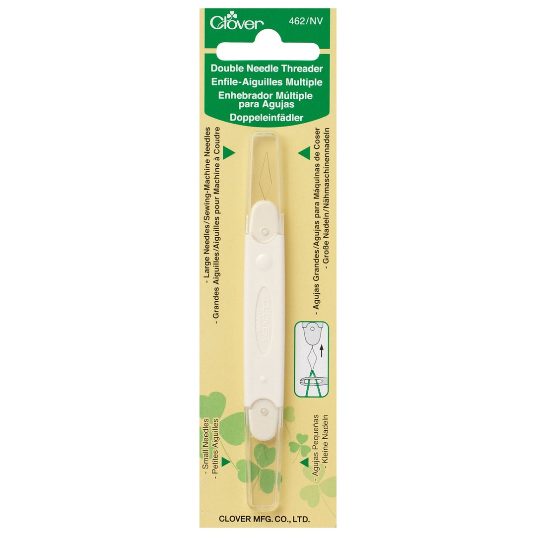 Clover Needle Threader - Double - Sewing - Needlework - Haberdashery ...