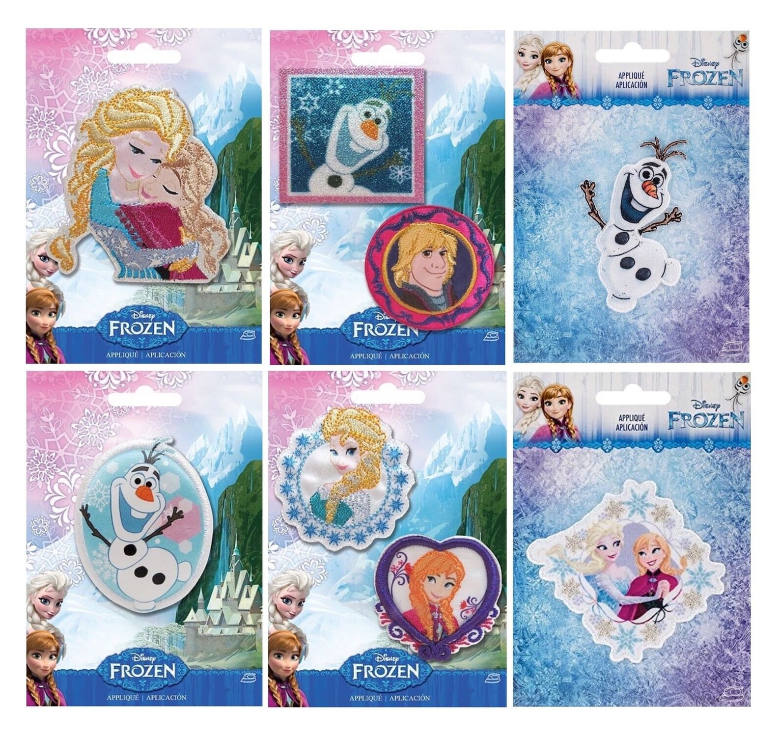 Official Disney Frozen Princesses Appliqué Patch Badge Elsa - Etsy
