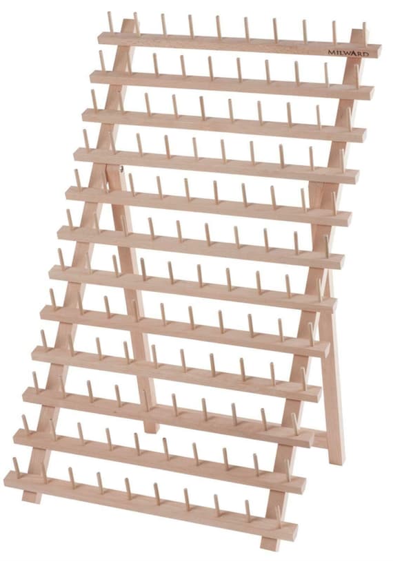 Milward Wooden Thread Rack 120 Spools Organise All Your | Etsy