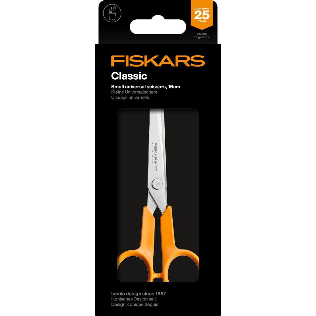 Fiskars Scissors Classic Small Universal: 16cm (F9859) - Etsy