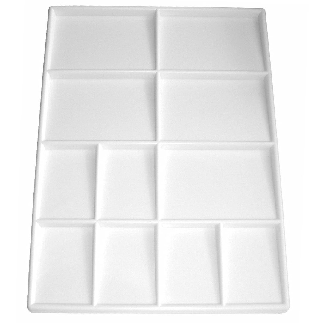 Major Brushes 11 Well Flat Mixing Palette - Mixing Paints Kids Crafts ...