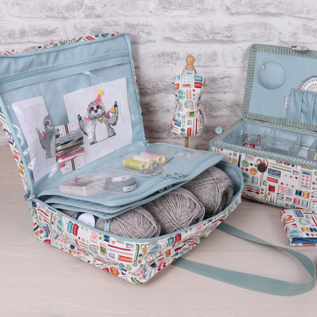 Hobbygift Project / Craft Bag: All-in-one Soft Sewing Notions, Crochet ...