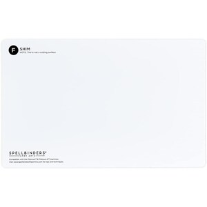 Spellbinders Universal Plate System Collection Mylar Shim White 2 Pack ...