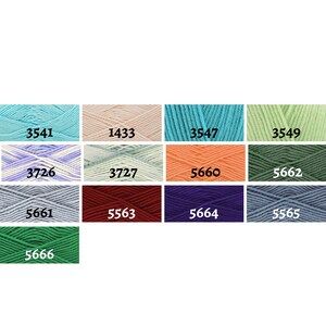 King Cole Cherish & Cherished DK Double Knit Wool 100% Acrylic Self ...