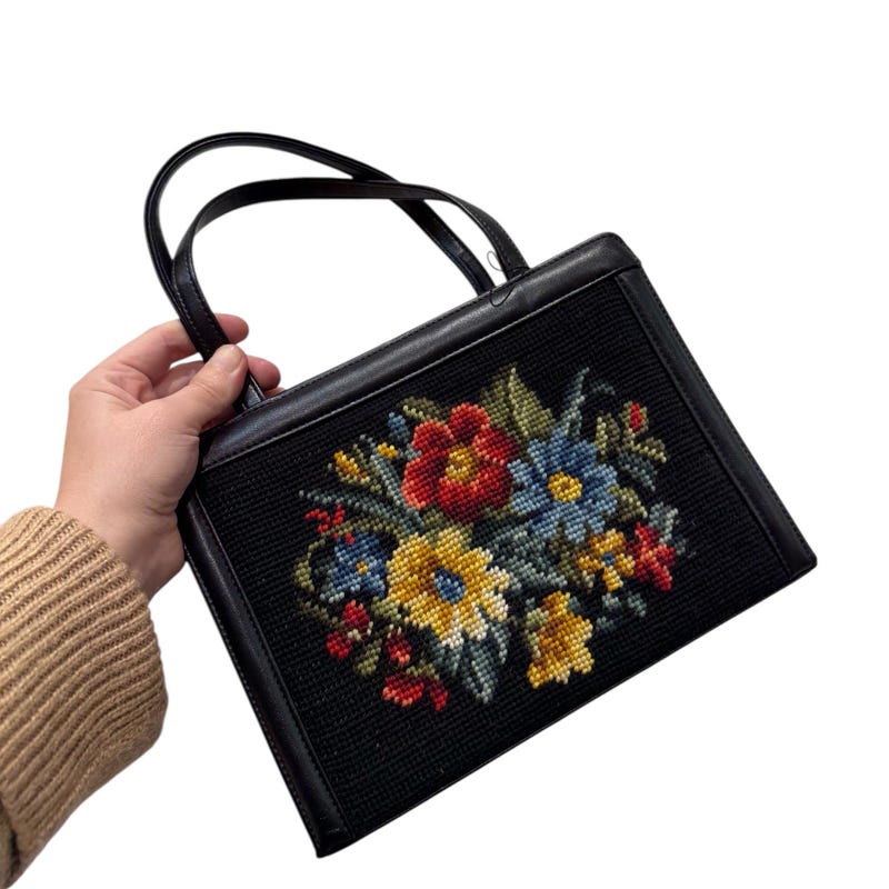 Needlepoint Handbag - Etsy