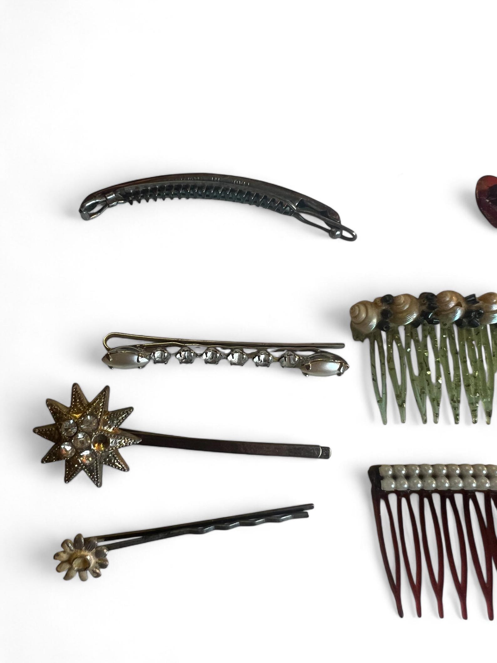 Vintage Hair Accessories Lot Comb Hair Pin Barrette 1940’s 8 Pieces - Etsy