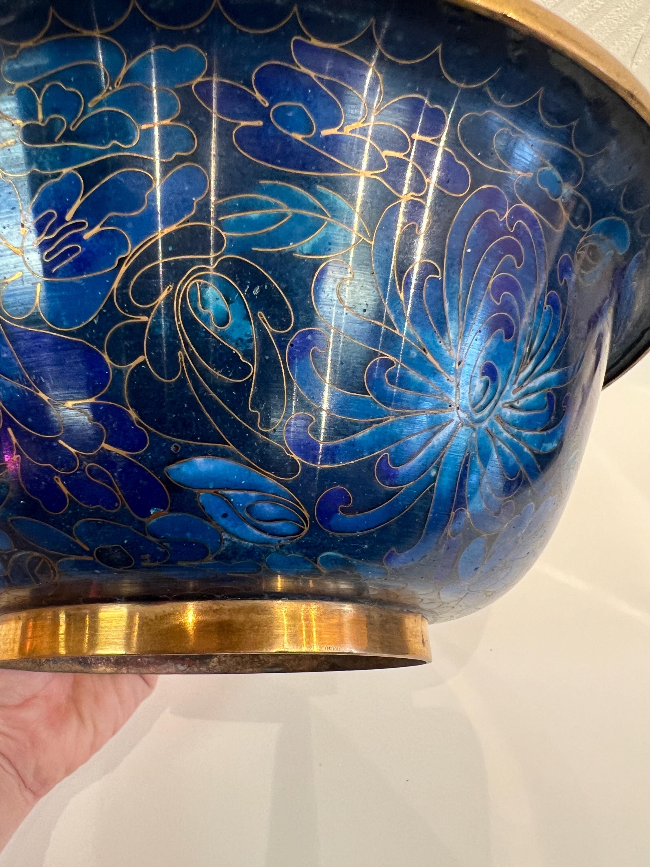Vintage Antique 8” JINGFA Cloisonne Bowl *rare Find* - Etsy