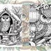The Art of Owls -50 Owl Coloring Pages - Etsy
