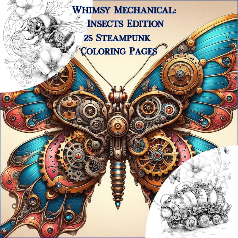 Mechanical Insects - Etsy
